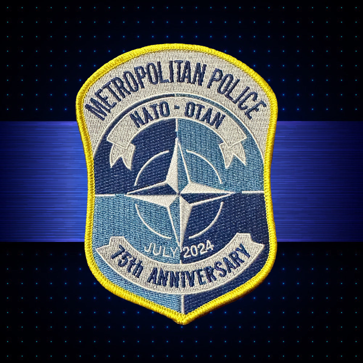 MPDC NATO 75th Anniversary patch – Copper Gear Challenge Coins