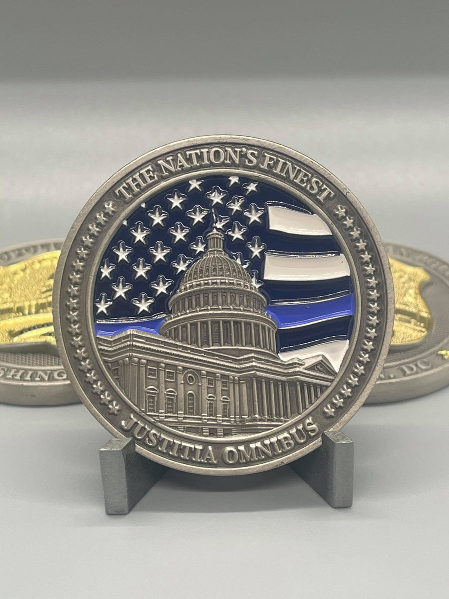 MPDC Detective Challenge Coin – Copper Gear Challenge Coins