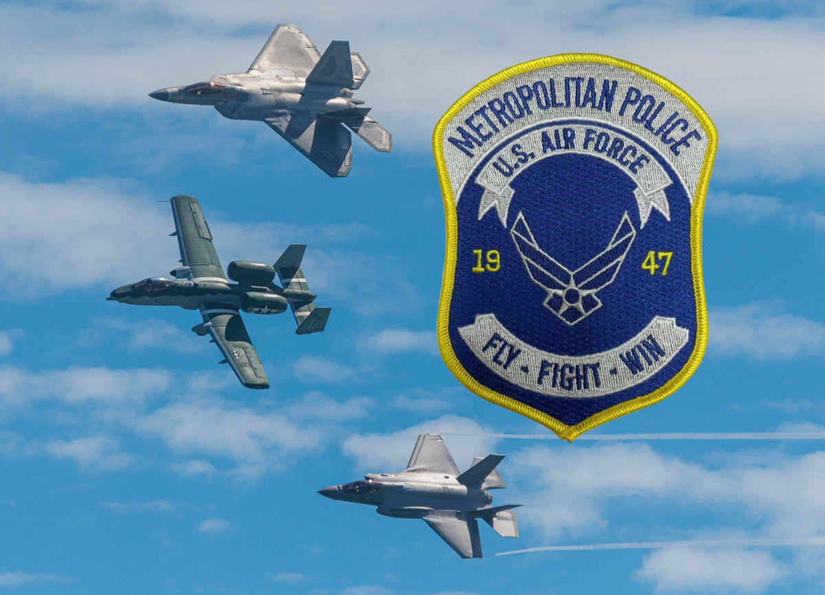 MPDC US Air Force Patch – Copper Gear Challenge Coins