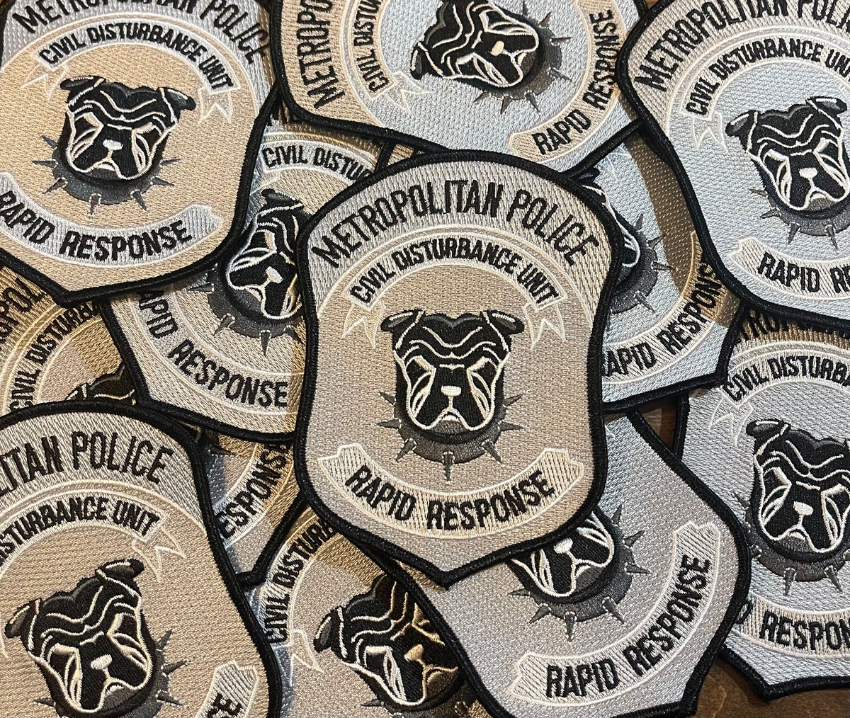 MPDC Rapid Response patch – Copper Gear Challenge Coins