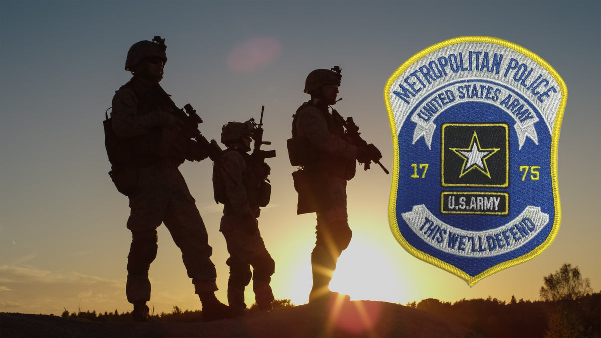 MPDC US Army Patch – Copper Gear Challenge Coins